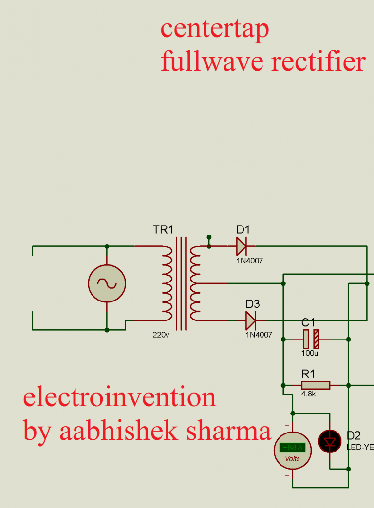 Different Rectifier Circuits and their Working - Electroinvention