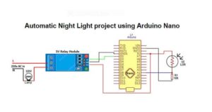 Arduino automatic night light using Arduino Uno & Nano - Electroinvention